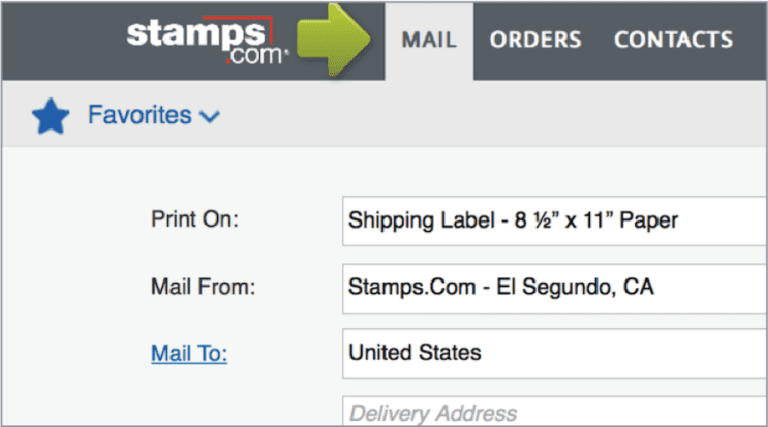 Creating an International Shipping Label - Stamps.com